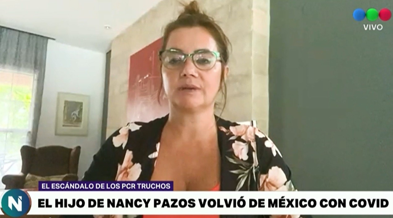 Nancy Pazos contó que su hijo Nicanor le dijo "esto es re trucho" sobre ...