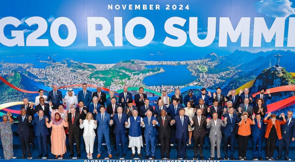 Javier Milei no participó de la foto oficial del G20 en Brasil | Telefe ...